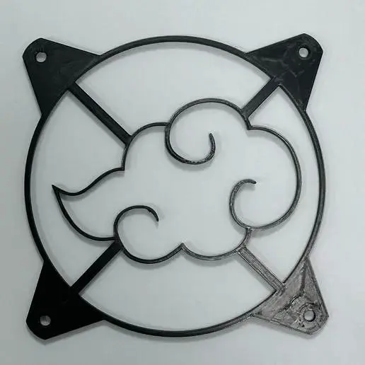 3D Printer Files | 3MF File | PC Fan Cover akatsuki | Creality Cloud