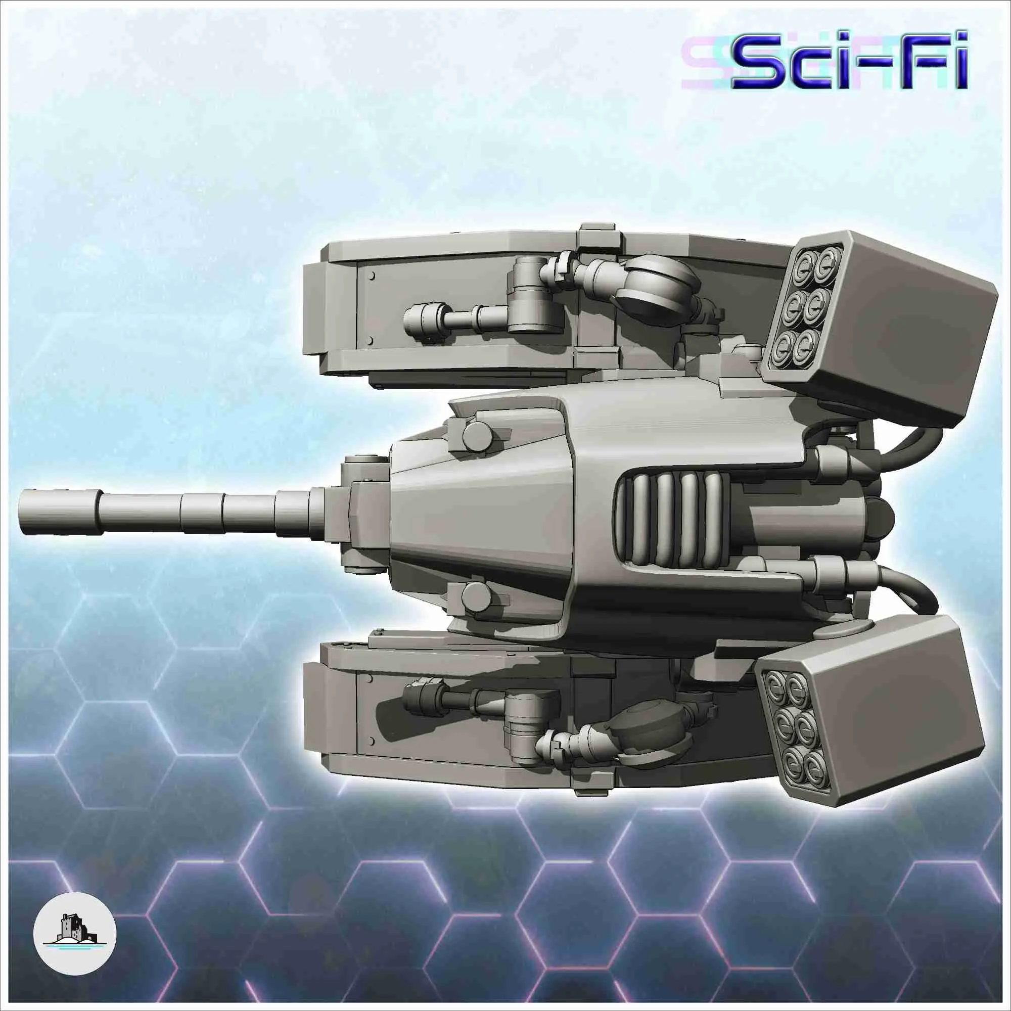 Other STL Download - Xyysus combat robot (31) - miniatures w40k scifi ...
