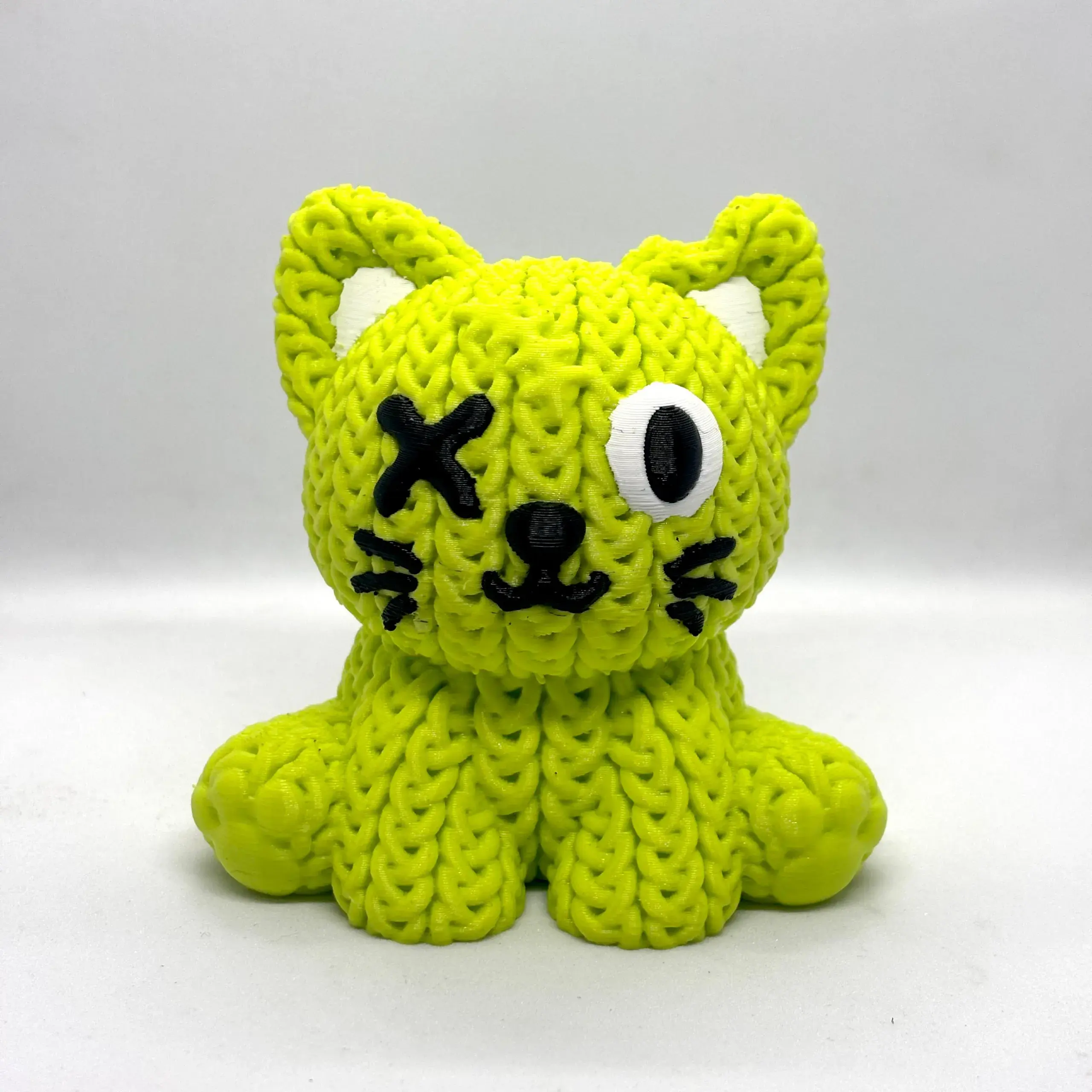 Characters & Creatures STL Download - Knitted Zombie Catby Utsav Genesis