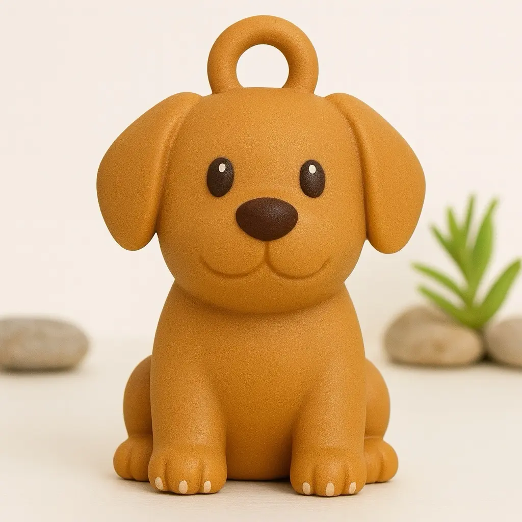 3D Printer Files | 3MF File | Cute Puppy Keychain | Creality Cloud
