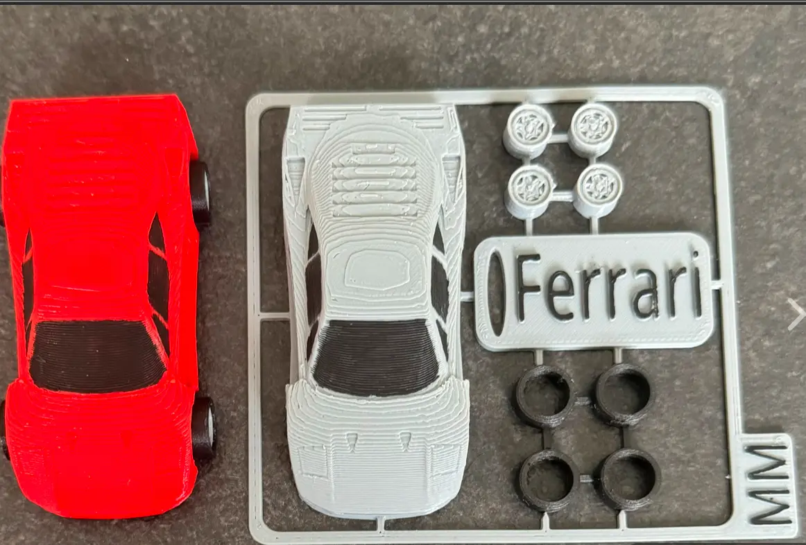 Other STL Download - Ferrari race car card kitby BANANABANANA
