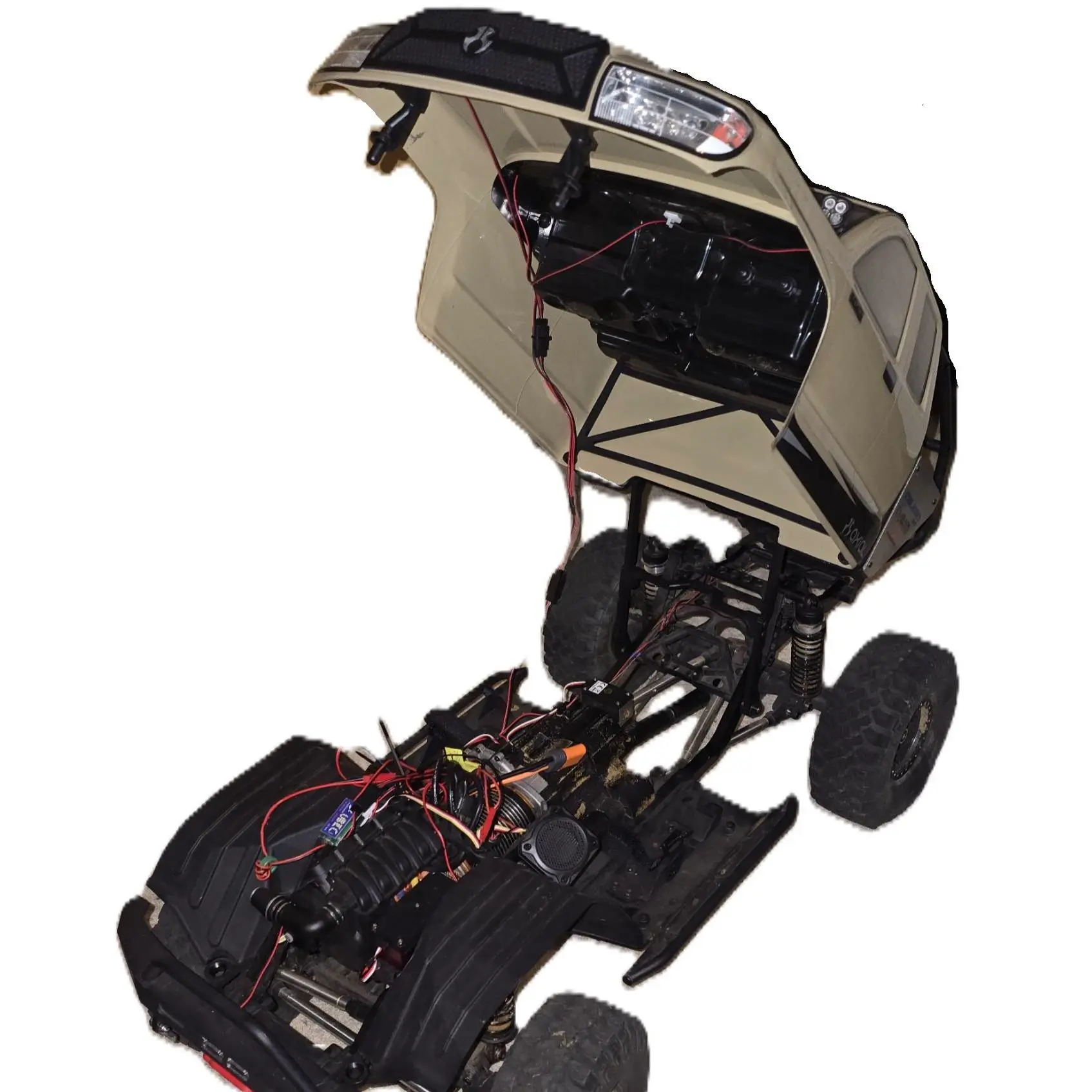 Electronics & RC (Remote Control) STL Download - Axial SCX6 Honcho Body ...