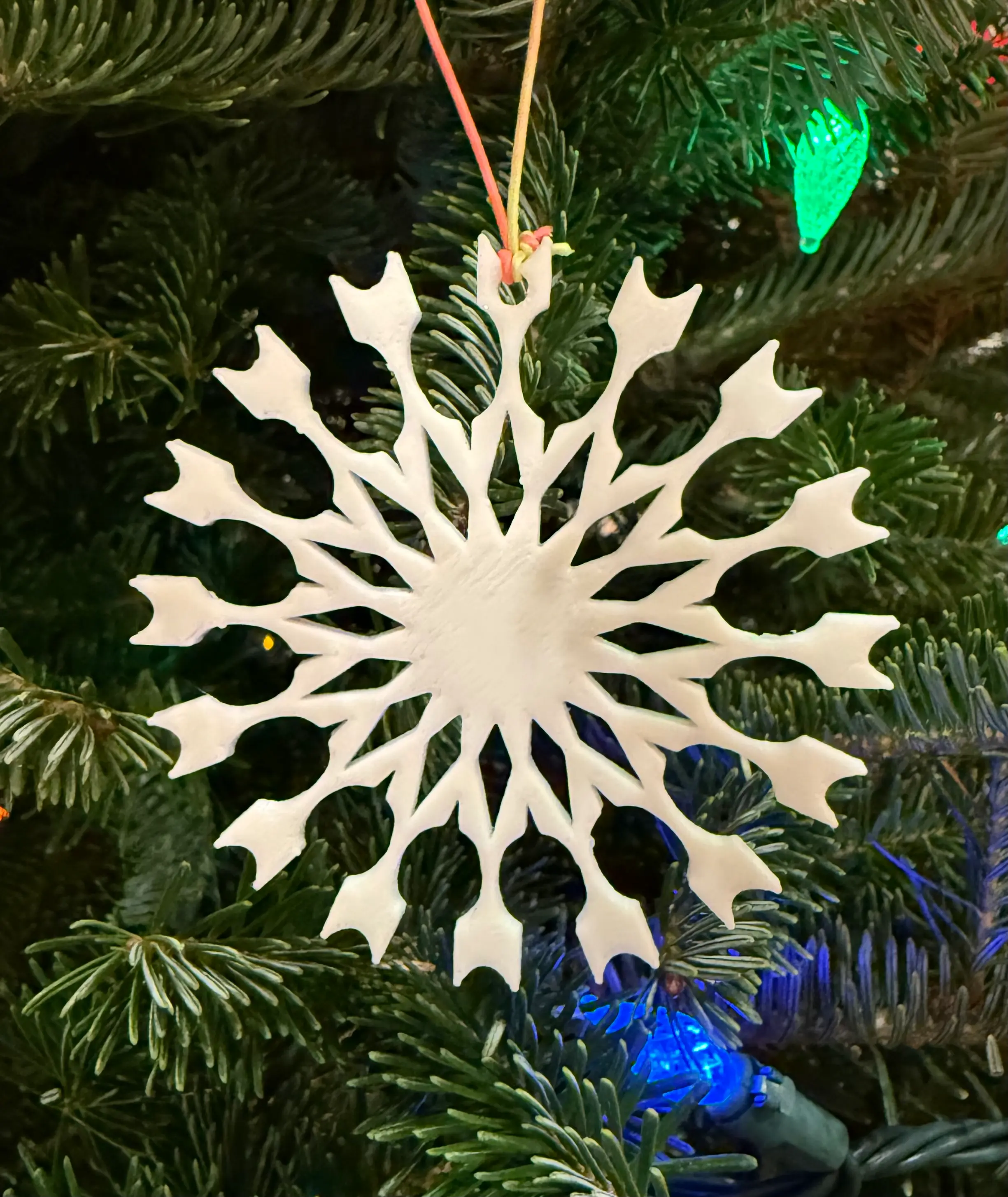 3D Printer Files | 3MF File | Snowflake Ornament | Creality Cloud