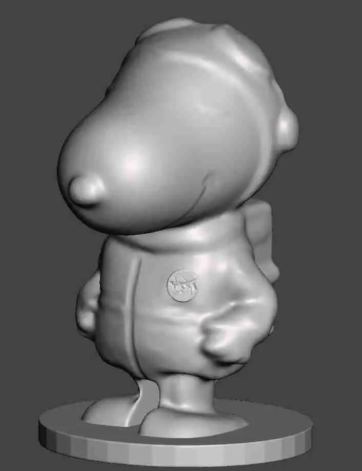 Characters & Creatures STL Download - snoopy nasaby celticverse