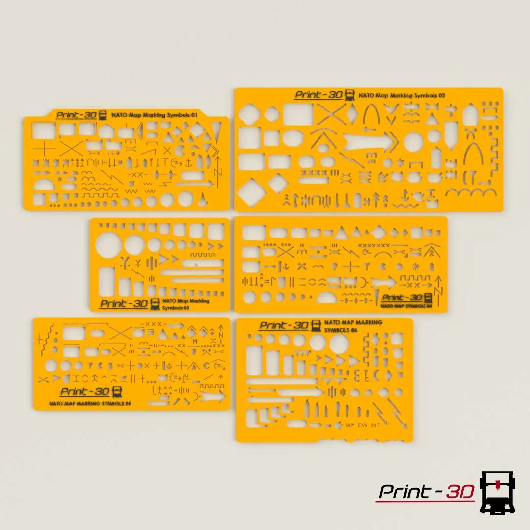 Other STL Download - NATO/OTAN Symbols (COMPLETE BUNDLE)-Drawing ...
