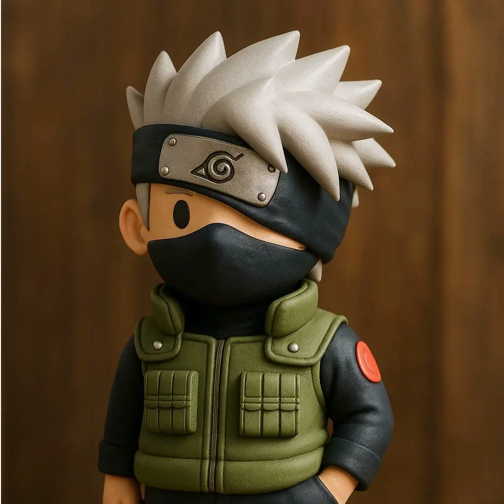 Characters & Creatures STL Download - Action Figure Kakashi Hatake Toy ...