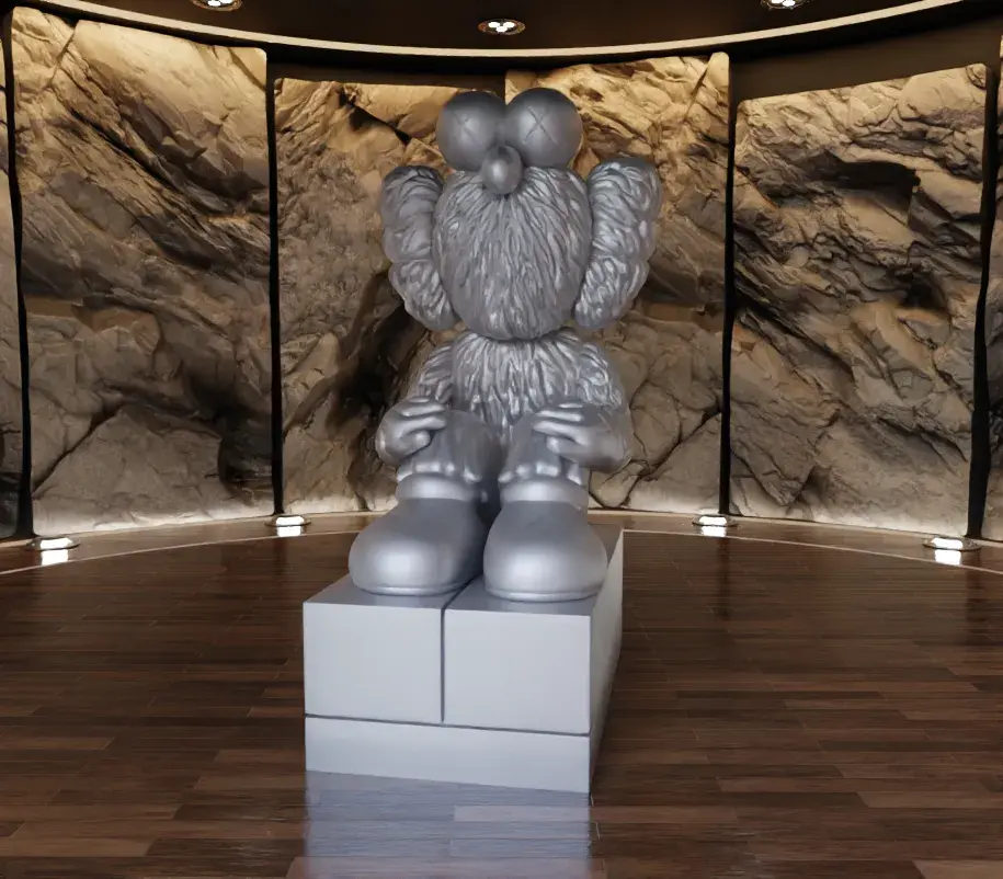 Board Games & Card Games STL Download - Kaws Watching BFF Version Fan ...
