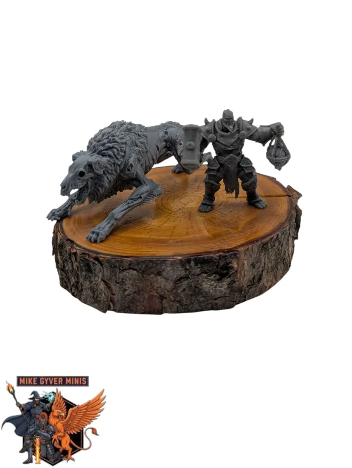 3D Printer Files | 3MF File | DnD TTRPG Zombie Farm Dog Miniature ...