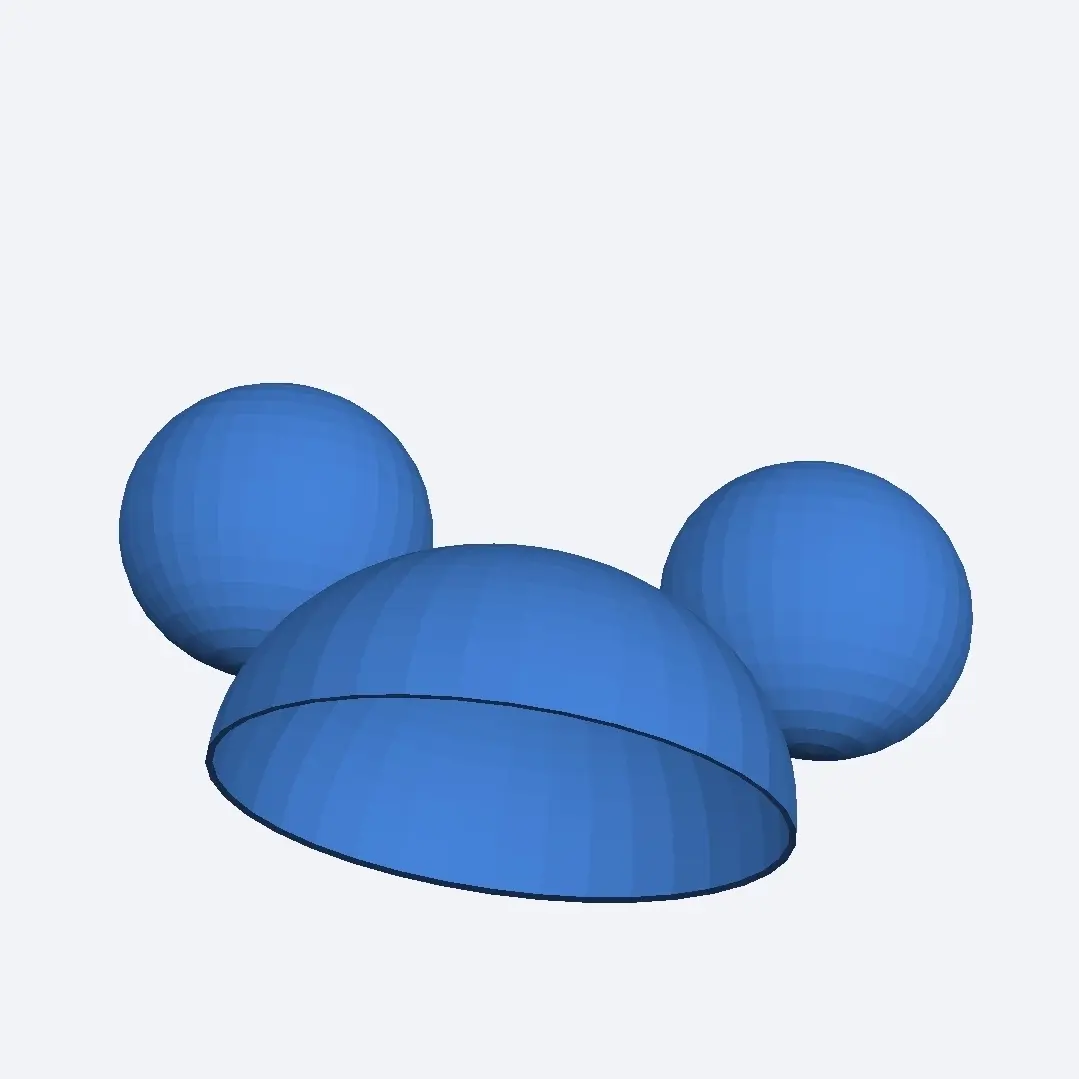 Бесплатная Game Props STL Download - Mickey mouse ears - Tracy711