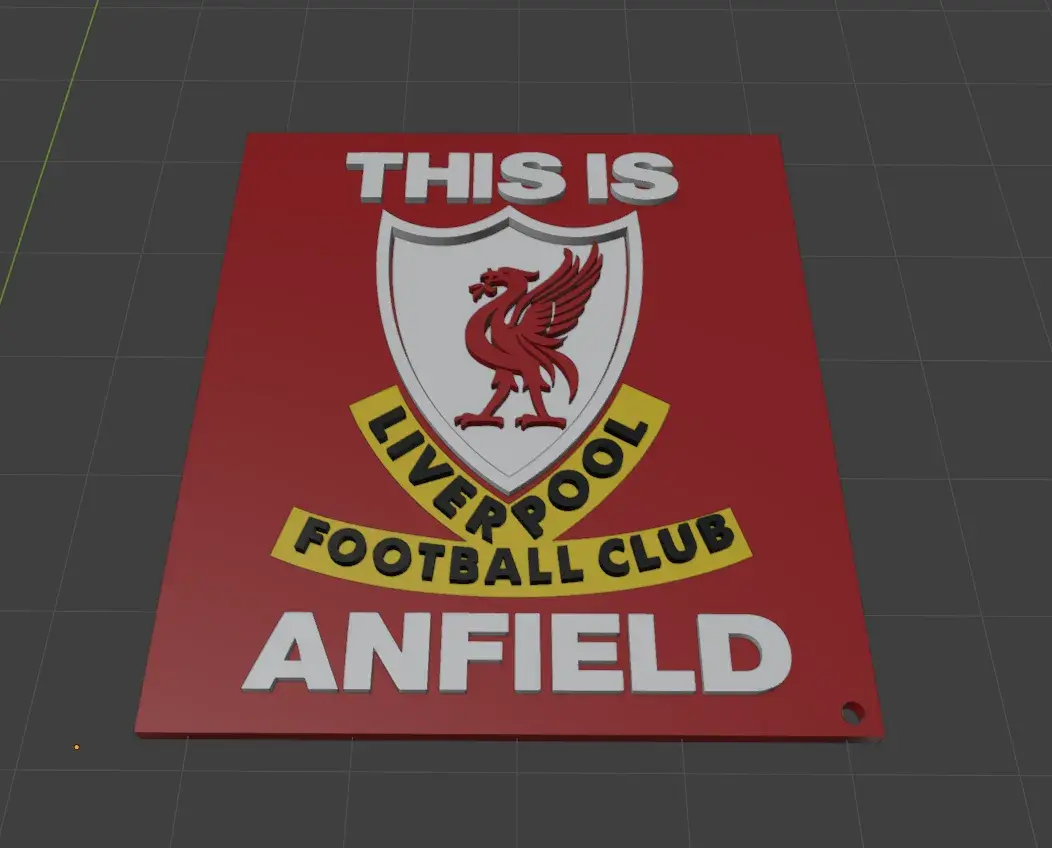 3D Printer Files | 3MF File | LIVERPOOL FOOTBALL CLUB KEYCHAIN ...