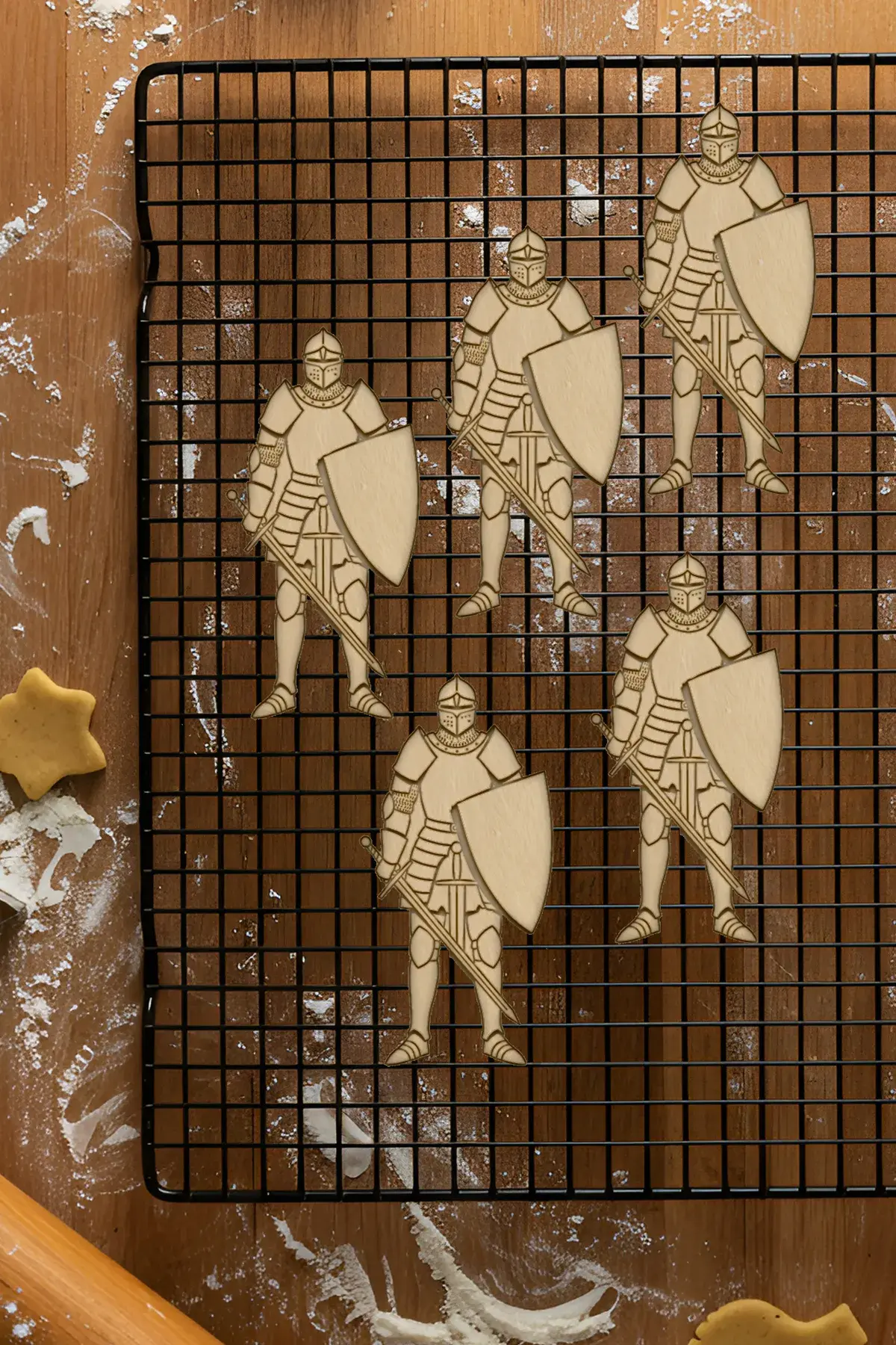 Tools & Spare Parts STL Download - Knight Cookie Cutter, Biscuit ...