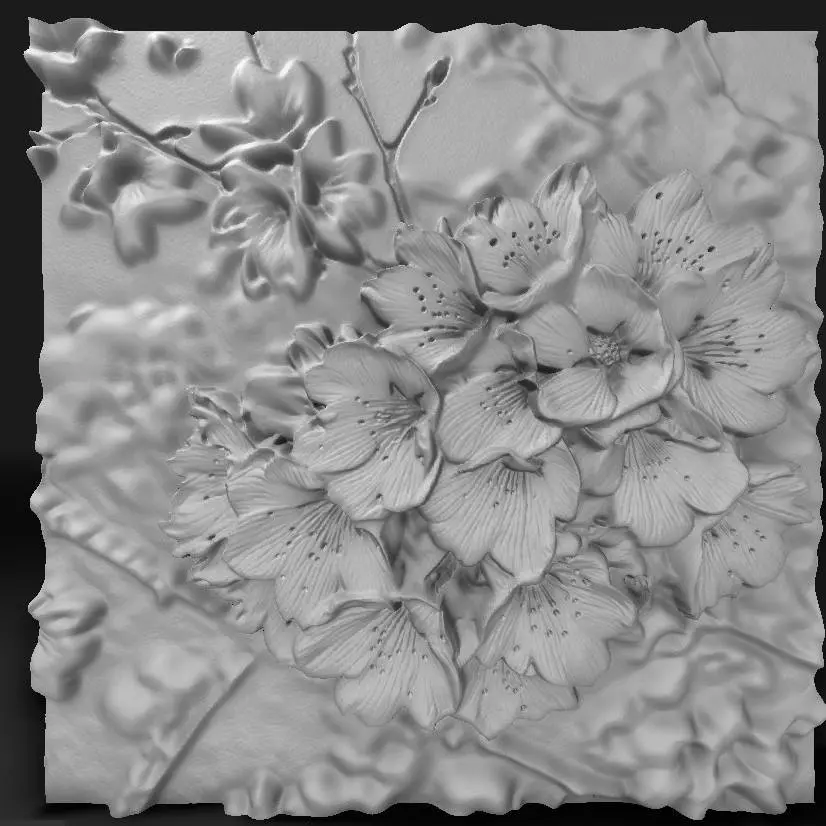 3D Printer Files | 3MF File | cherry blossom | Creality Cloud