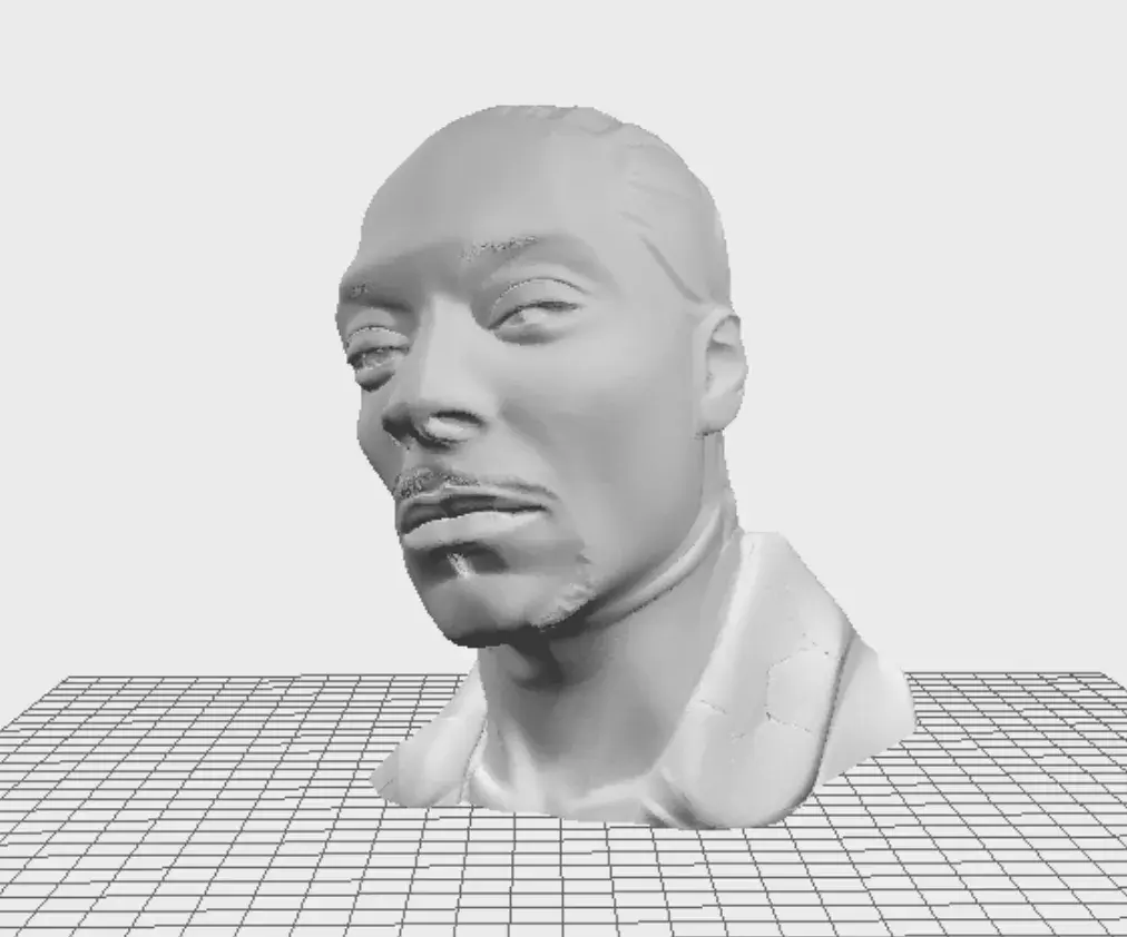 3D Printer Files | 3MF File | Snoop Dogg-头雕 | Creality Cloud