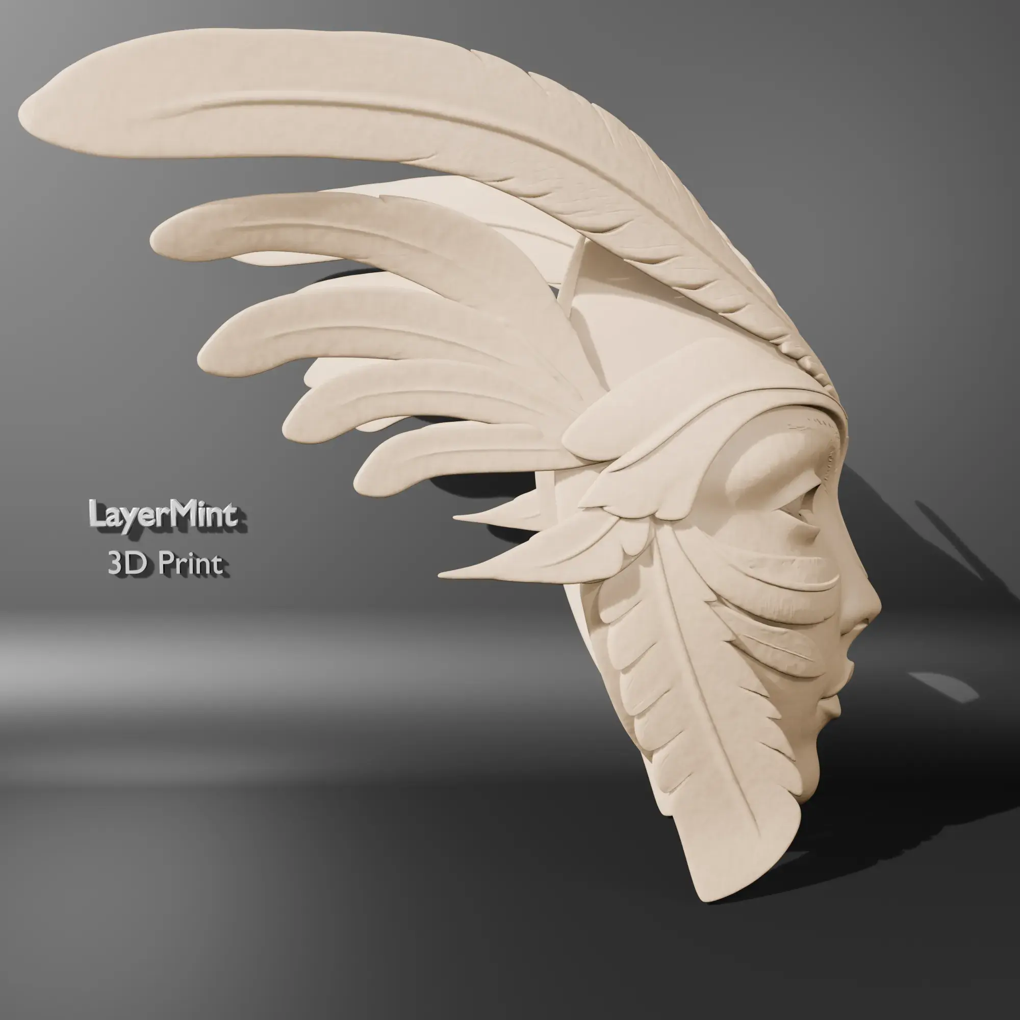 Cosplay STL Download - Valkyrie Warrior Mask with Ornamental Detailsby ...