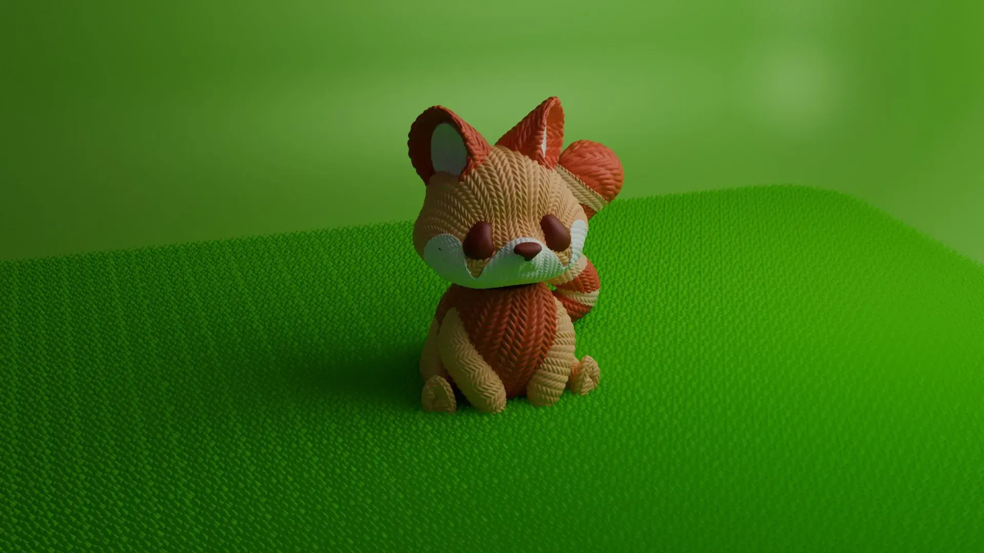 3D Printer Files | 3MF File | Crochet Chibi Ginger Panda | Creality Cloud