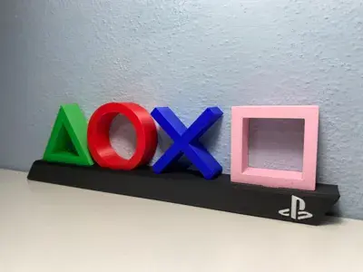 3D Printer Files | 3MF File | (NO CFS NEEDED) Playstation Icons ...