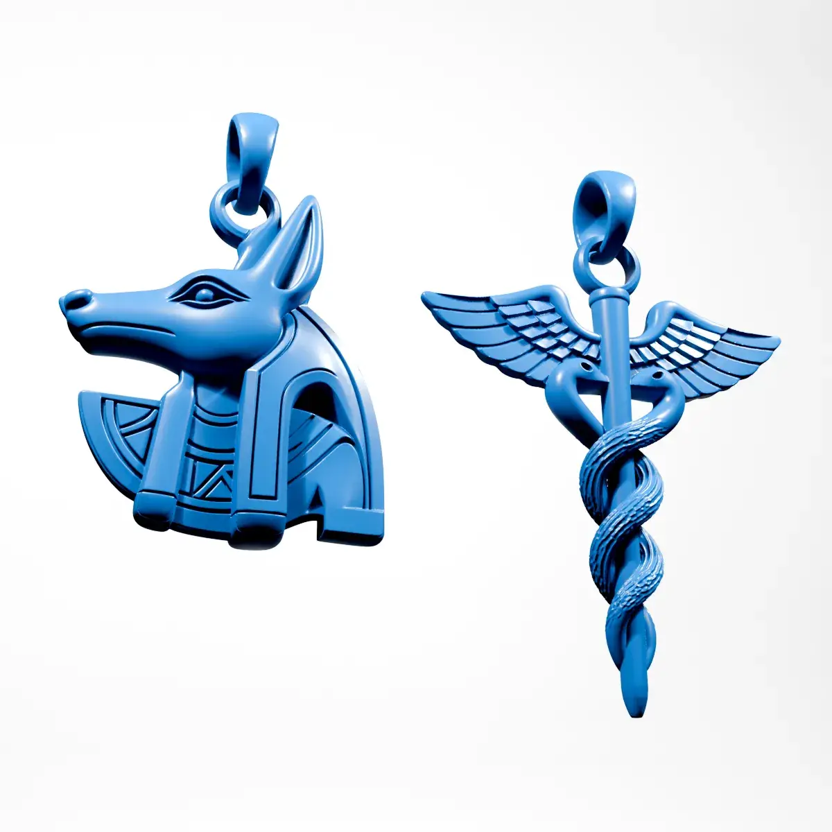 Jewelry & Accessories STL Download - Egyptian pendants 2by 3D Everything