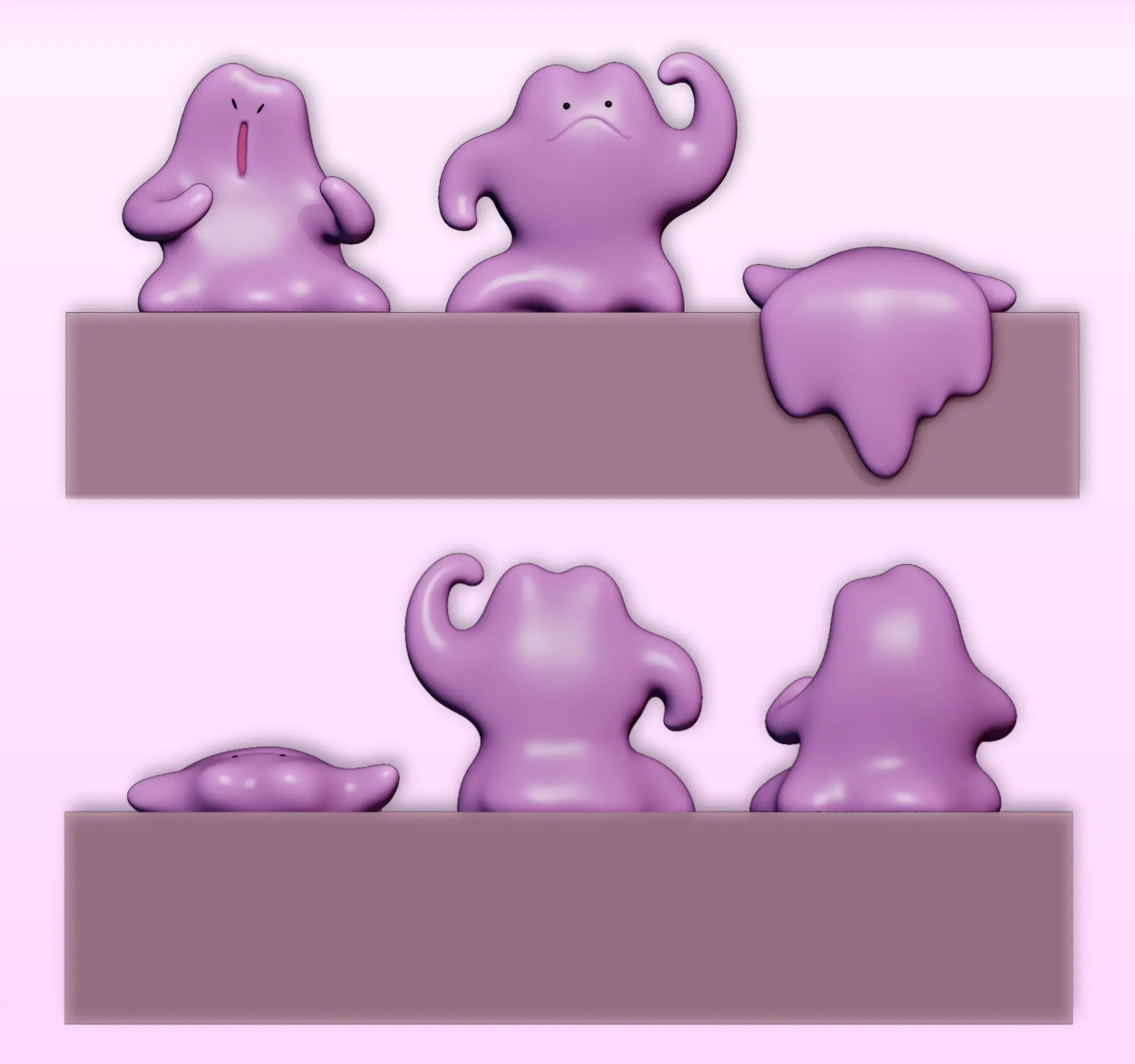 Ditto - Pokemon | 3D models download | Creality Cloud