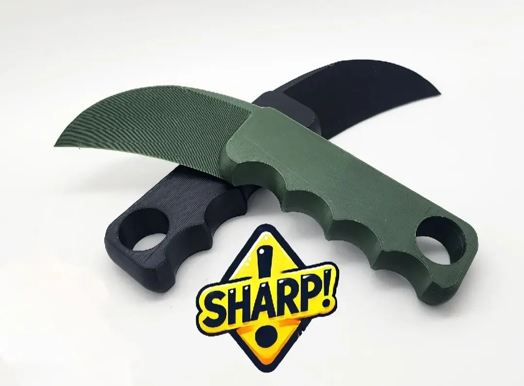Tools & Spare Parts STL Download - sharp knife by Blammie