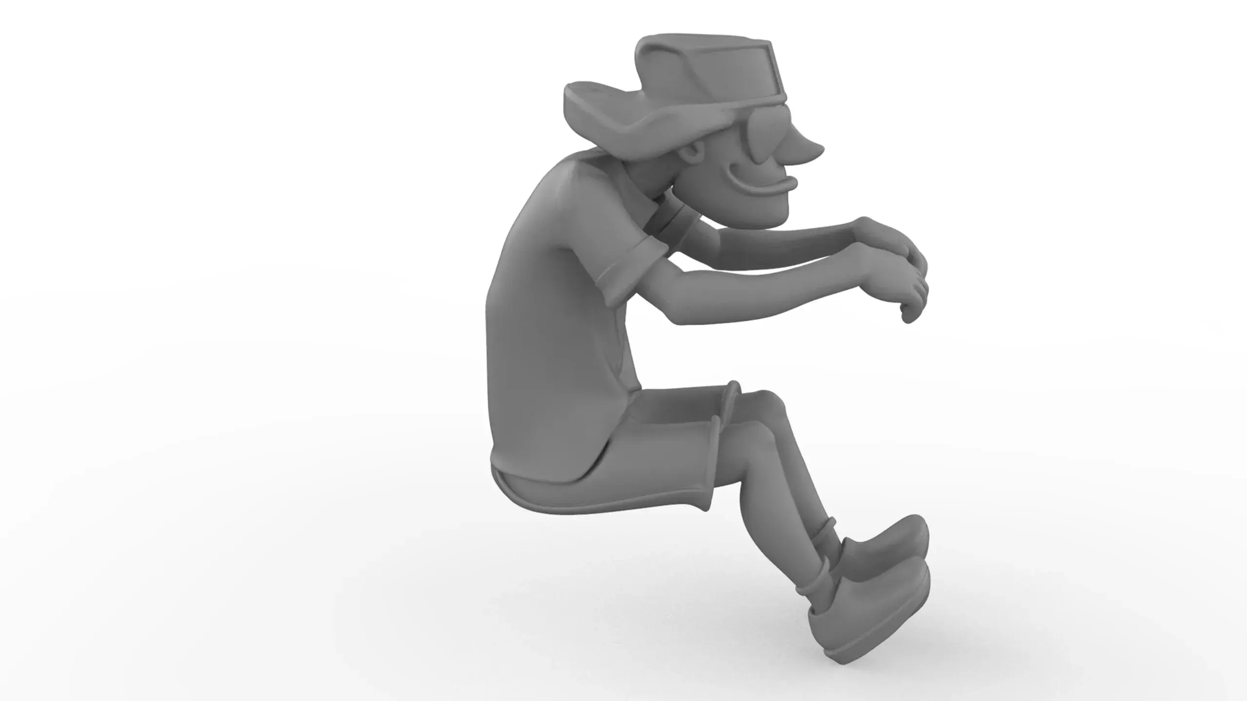 3D Printer Files | 3MF File | FREE STL: Scale Driver Figure 3D print ...