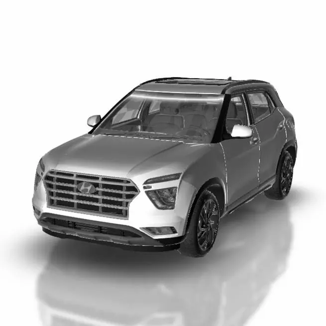 Vehicles & Machinery STL Download - Hyundai Creta 2022by 3DCARSALON
