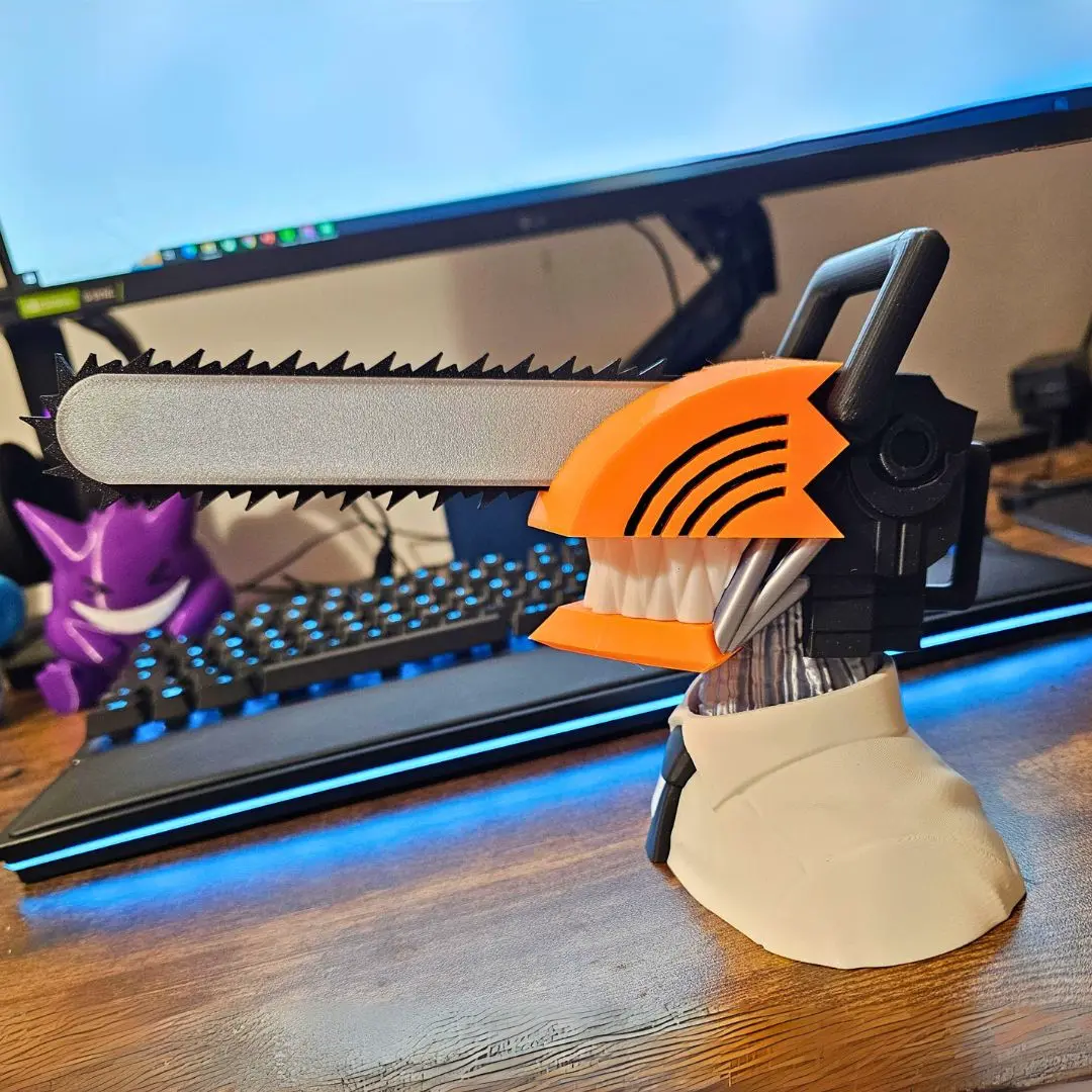 Characters & Creatures STL Download - CHAINSAW MAN - BY COLORSby Aslan3D