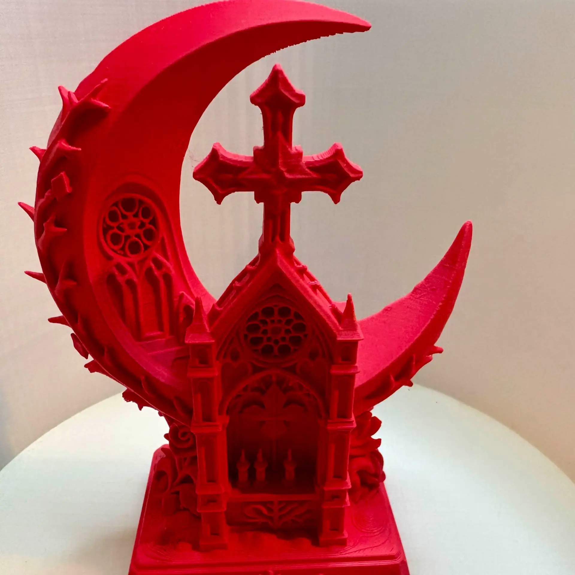 3D Printer Files | 3MF File | Moonlit Gothic Shrine | Creality Cloud