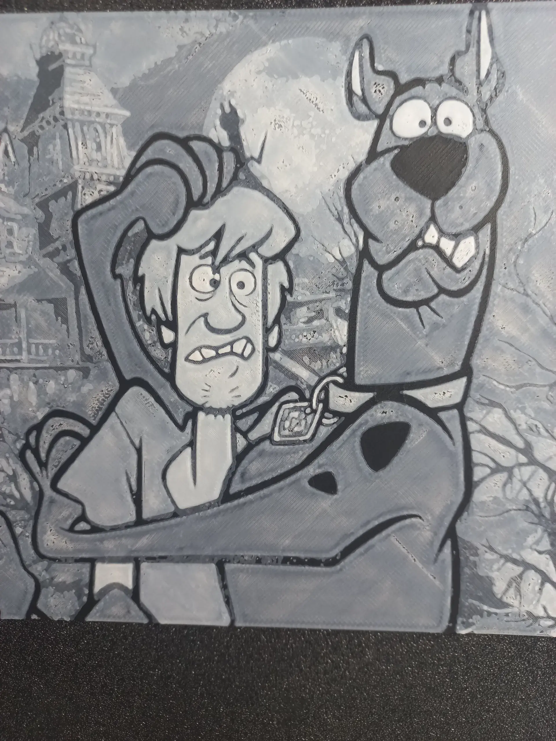 3D Printer Files | 3MF File | Hueforge Scooby-Doo | Creality Cloud