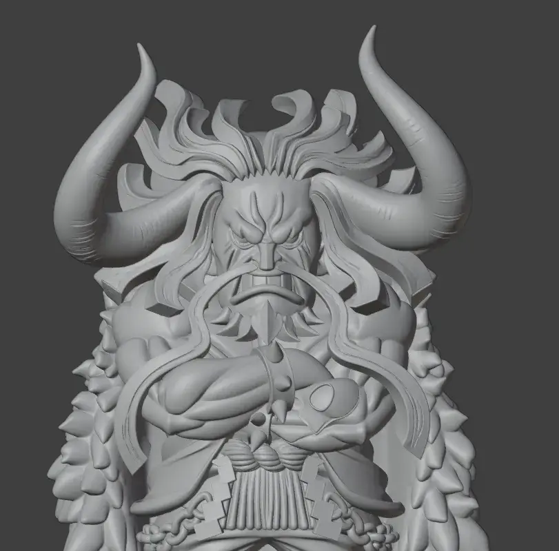 Characters & Creatures STL Download - Miniatura Kaido One Pieceby ...