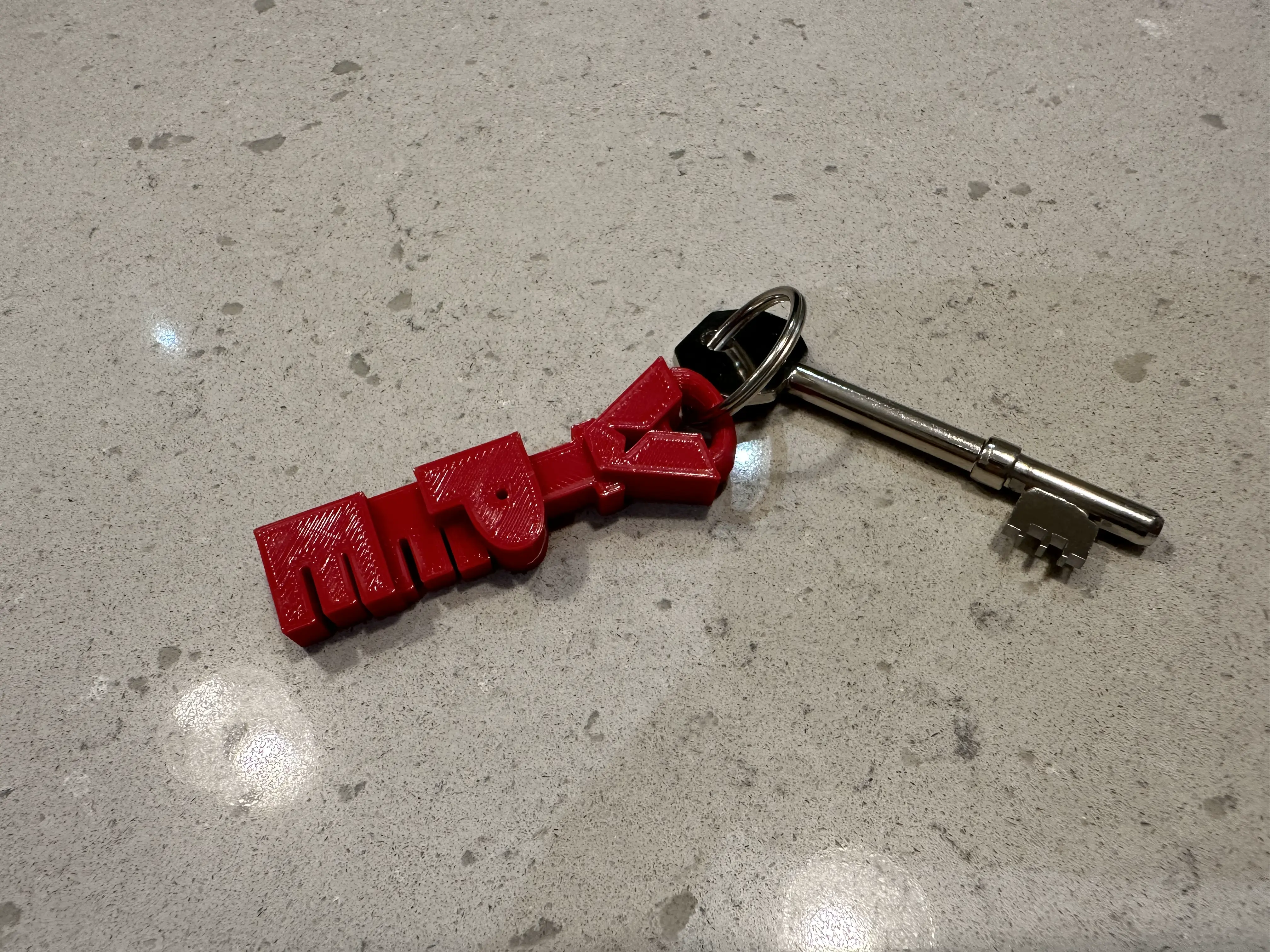 Jewelry & Accessories STL Download - VIPee bathroom Keyringby IprintStuff