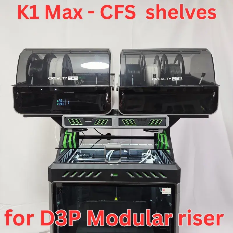 3D Printer Files | 3MF File | CFS shelf extensions for K1 Max D3P Riser ...