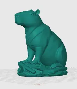 Other STL Download - Realistic Capybara - STLby Capivarias