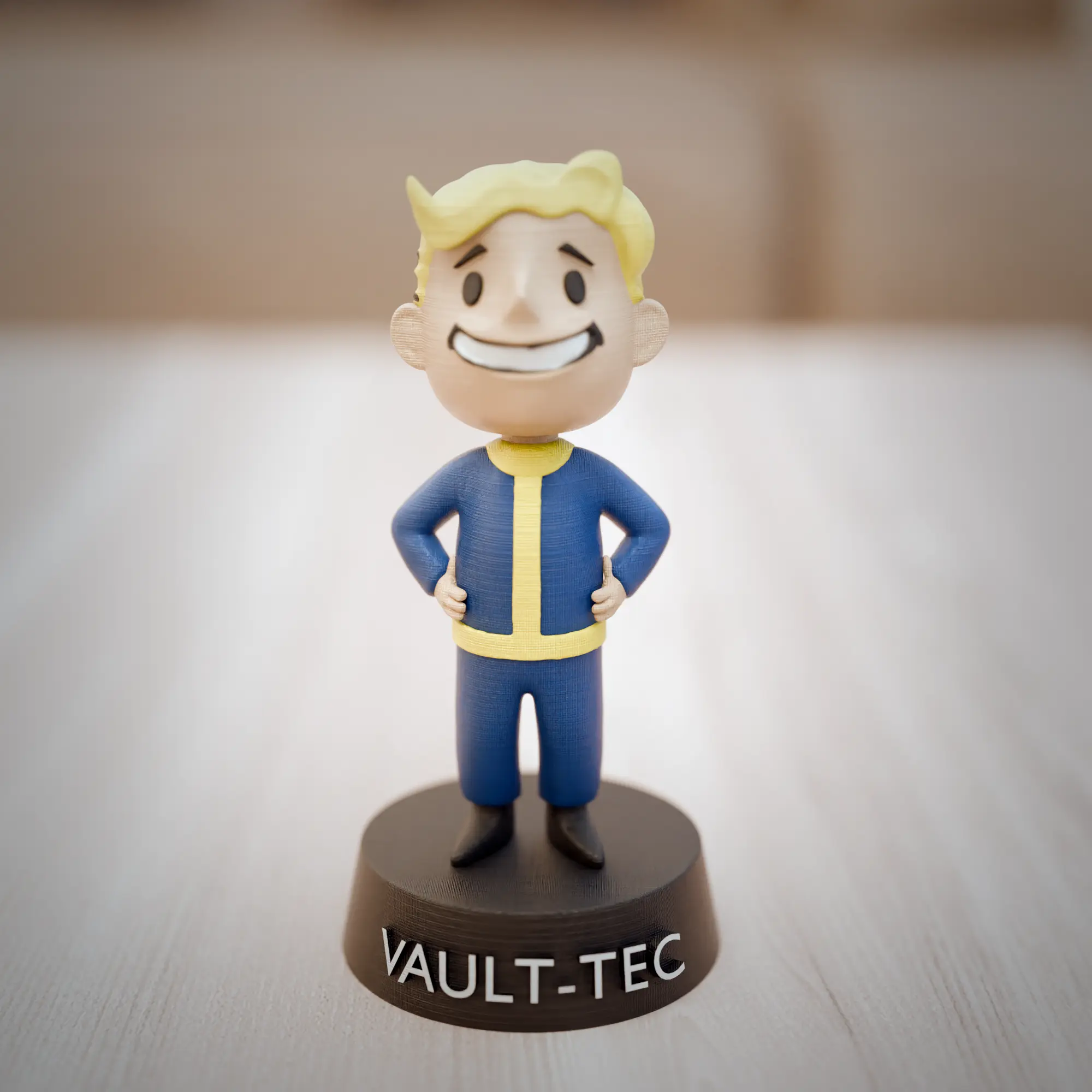 Characters & Creatures STL Download - VAULT BOY FALLOUT SHAKING BOBBLE ...