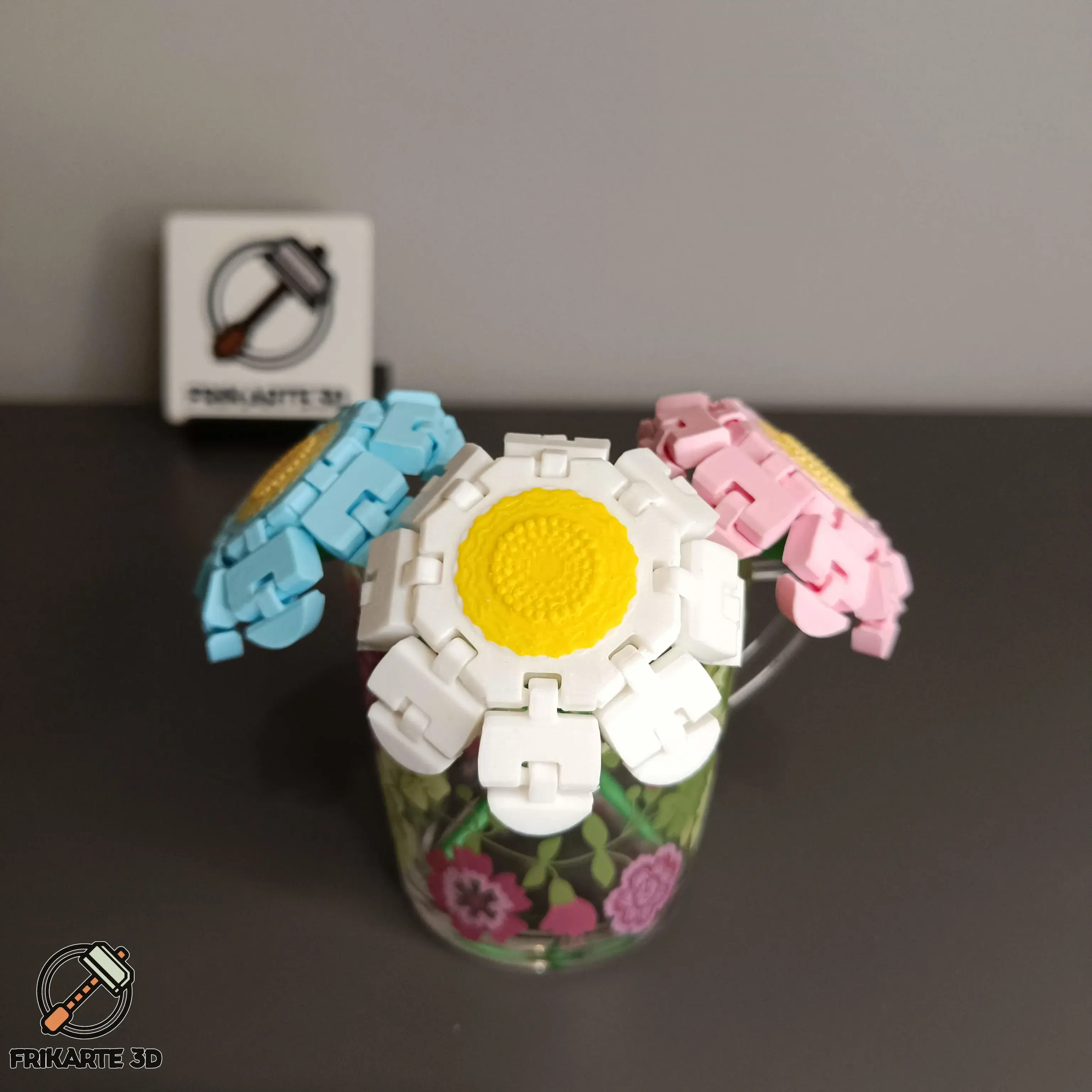 3D Printer Files | 3MF File | Flexi Daisy Flower | Creality Cloud