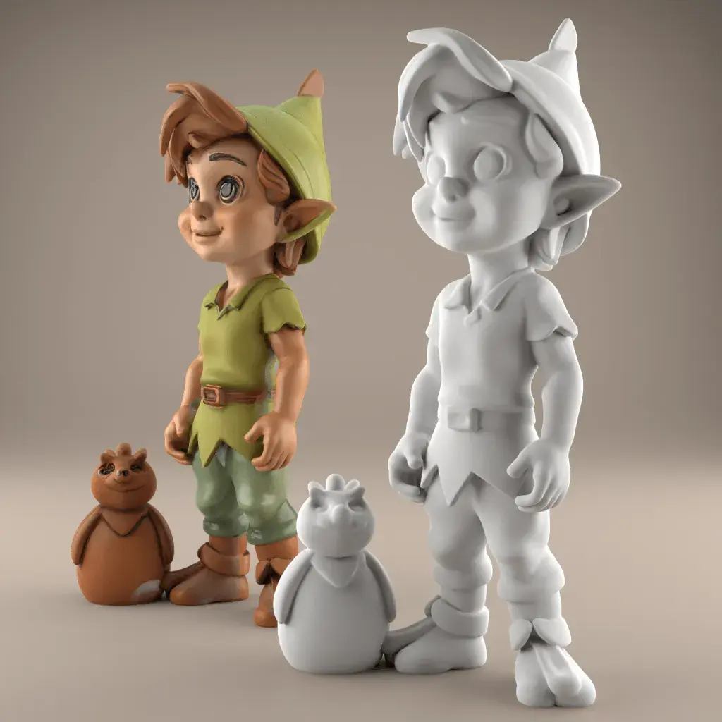 Other STL Download - Cute Elf Boy STL File – Fantasy Character for ...