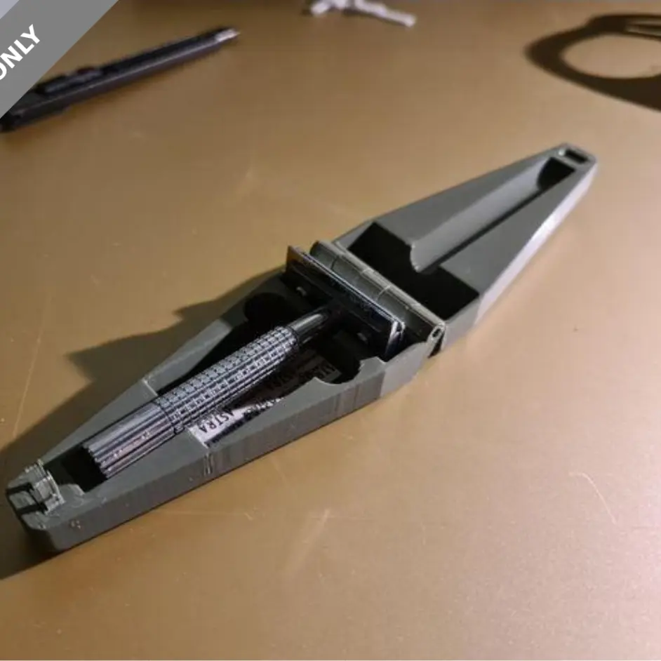 3D Printer Files | 3MF File | Razor blade travel case | Creality Cloud