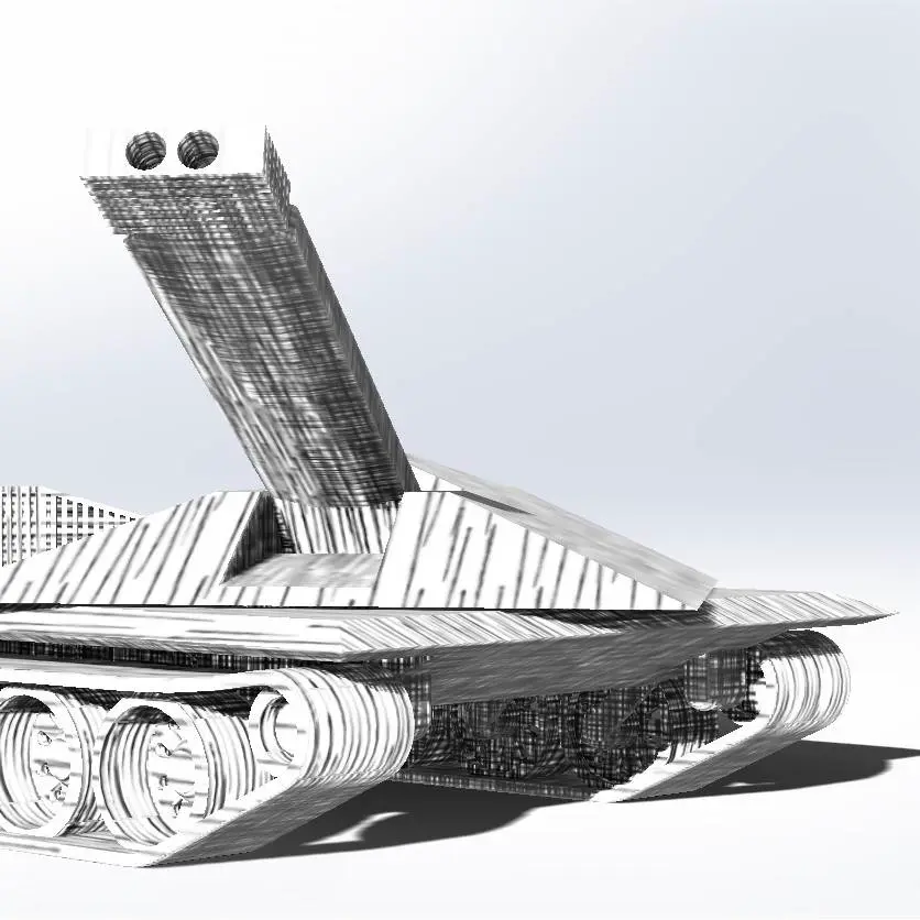 Free Construction Toys STL Download - The tank of the futureby ...