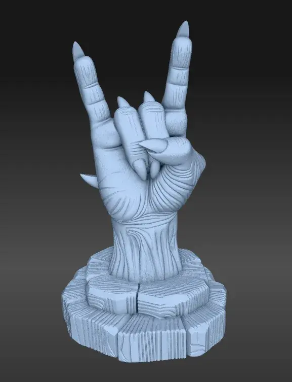 3D Printer Files | 3MF File | Demon Hand | Creality Cloud