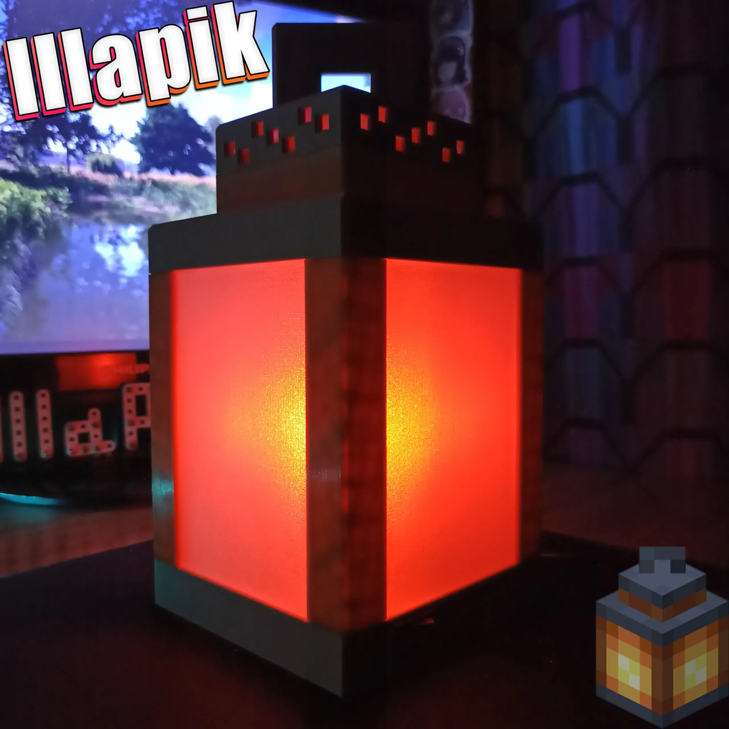 Lighting & Lamps STL Descarga - Minecraft Lantern / Ночник / Лампа ...