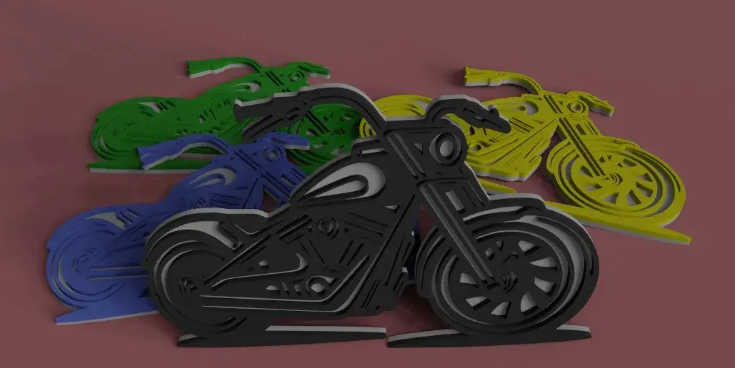 3D Printer Files | 3MF File | motorcycle | Creality Cloud