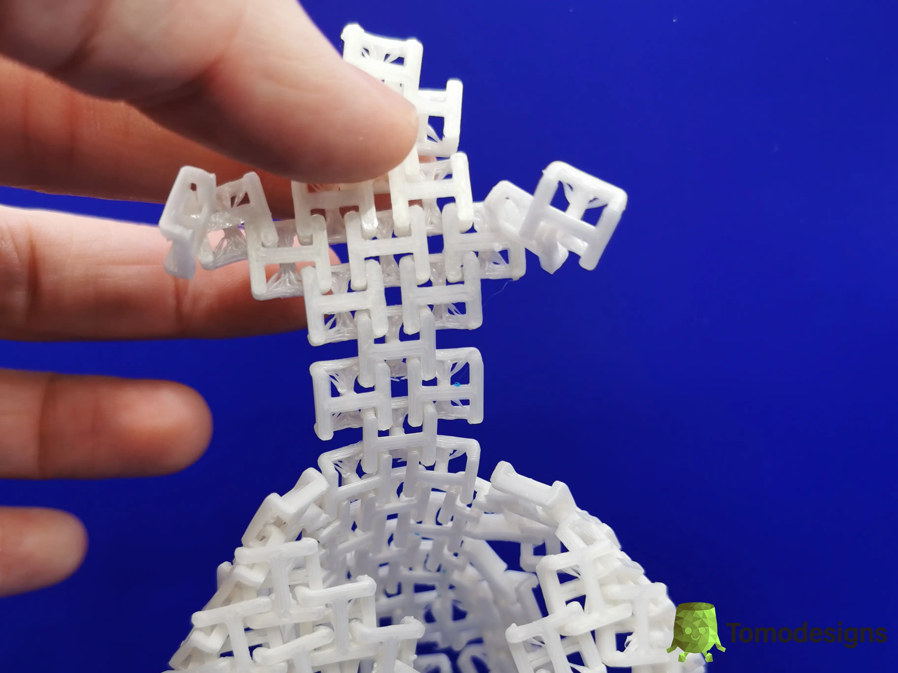 3D Printer Files | 3MF File | Fabric Snowflake | Creality Cloud