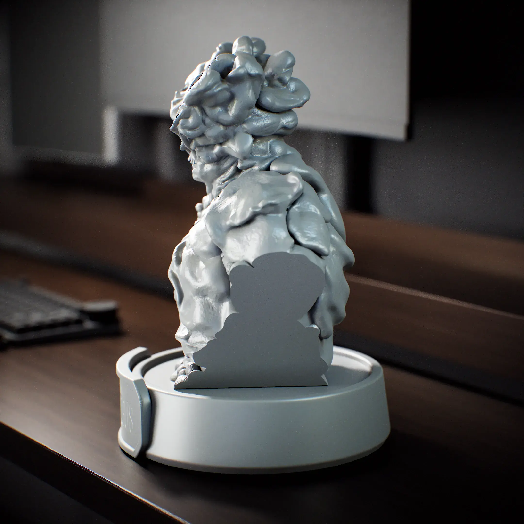Characters & Creatures STL Download - Bloater Bust From "The Last uf Us ...