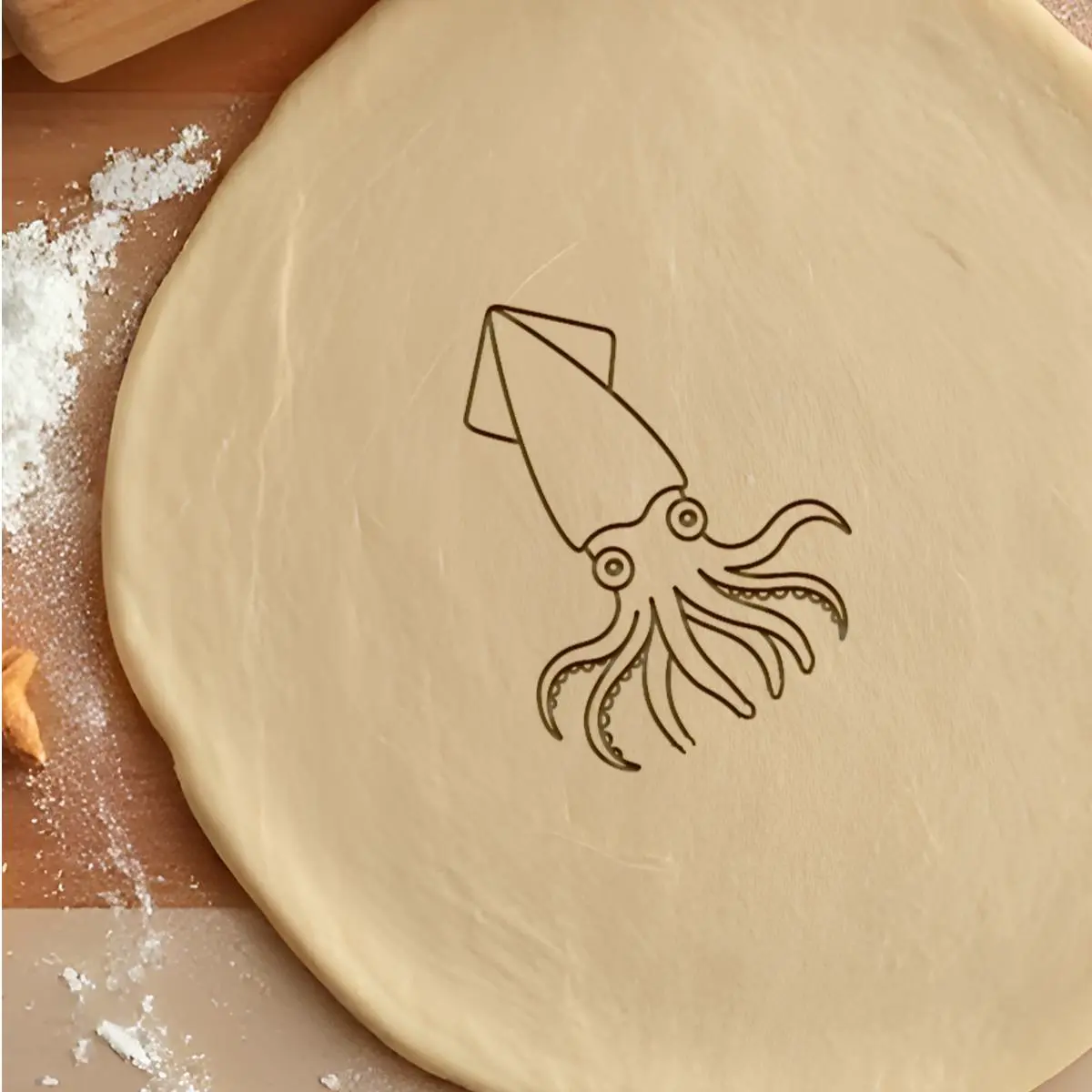 Home Decorations & Ornaments STL Download - Cuttlefish Cookie Cutter ...