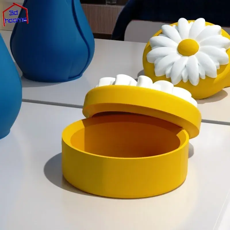 3D Printer Files | 3MF File | Daisy Jewelry Box | Creality Cloud