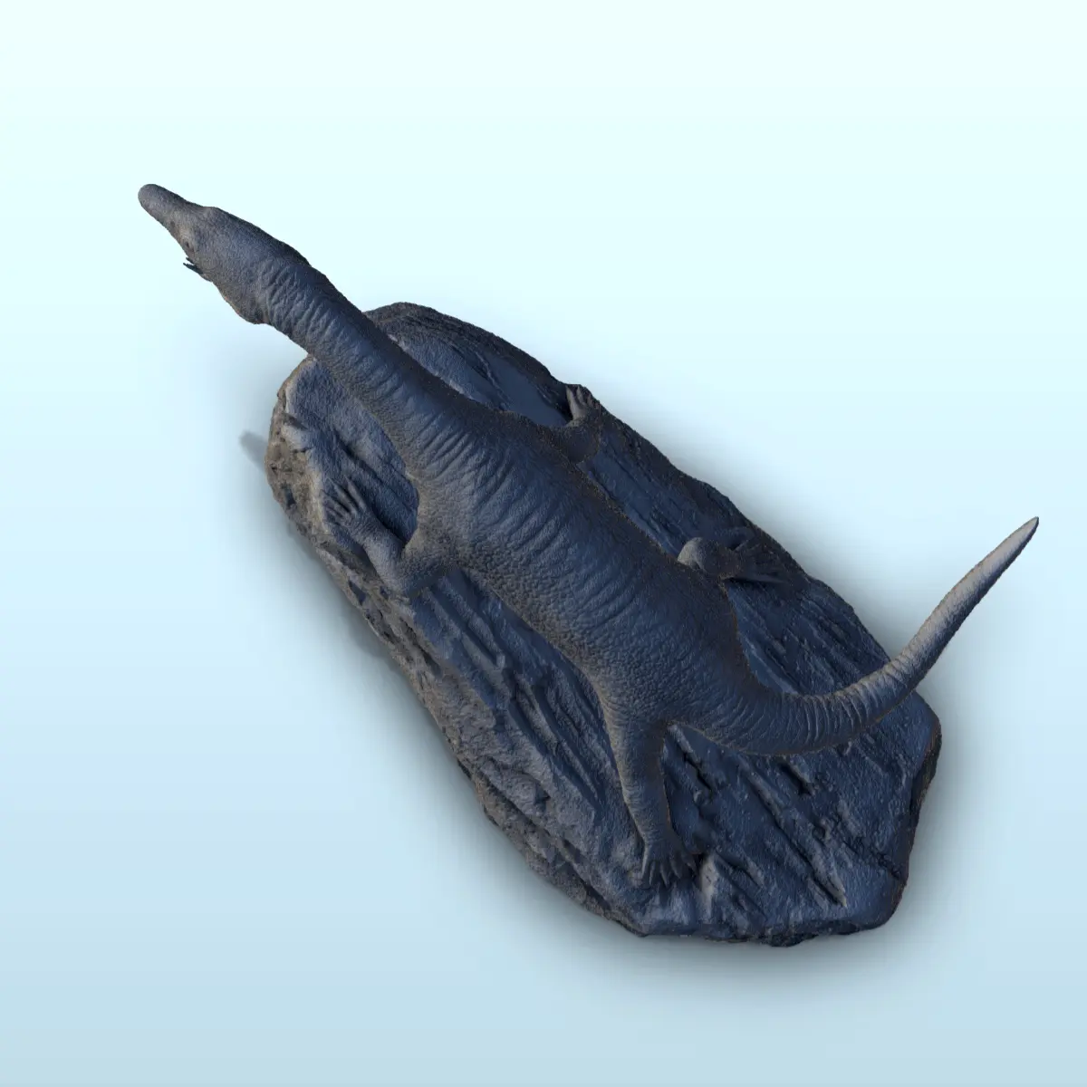 Other STL Download - Nothosauridae dinosaur (10) - miniatures figure ...