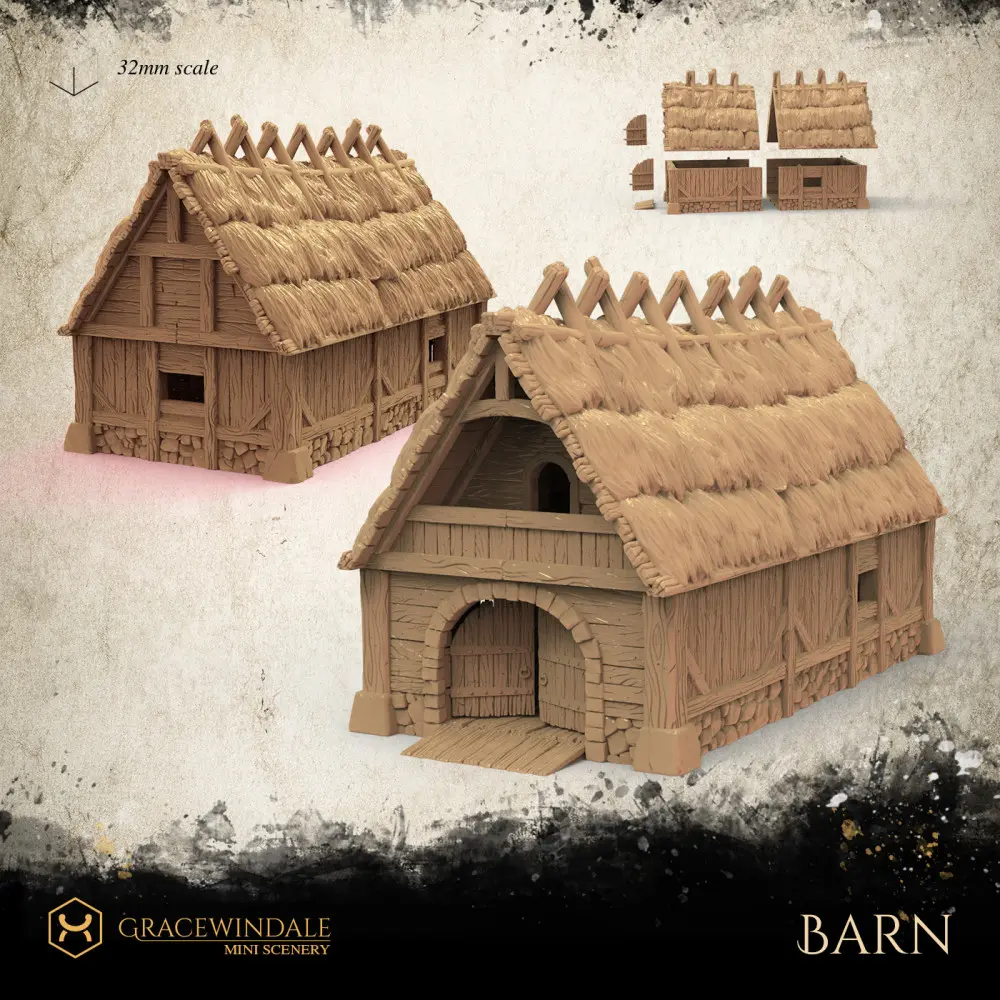 Props & Terrain STL Download - Barnby Gracewindale