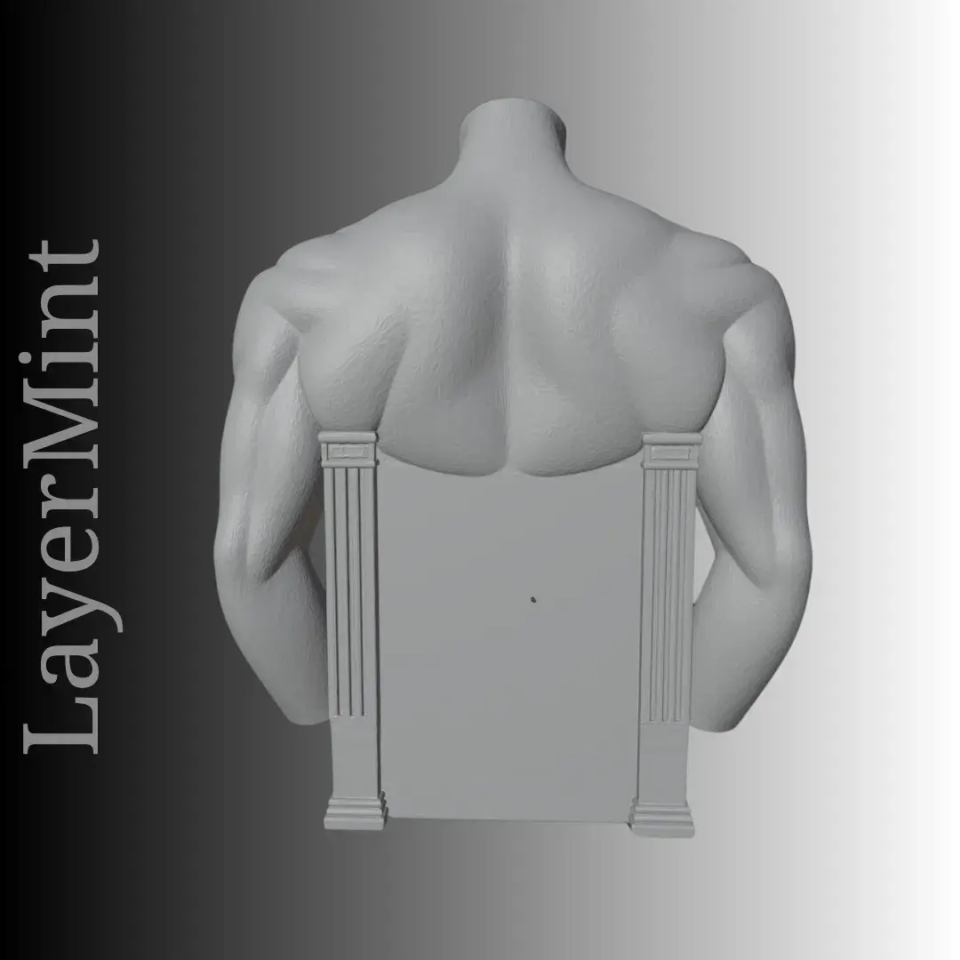 Home Decorations & Ornaments STL Download - Ancient Greek Column Torso ...