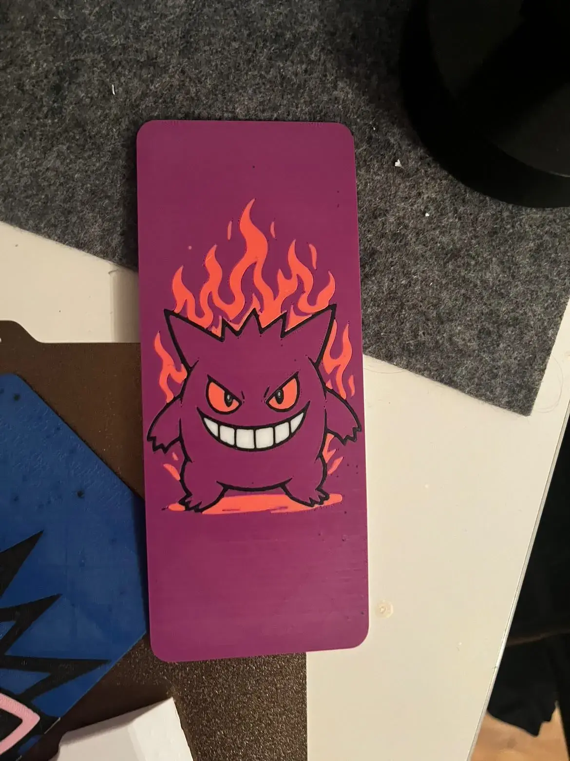 Archivos de impresora 3D | Archivo 3MF | Gengar Bookmark – Multicolor ...