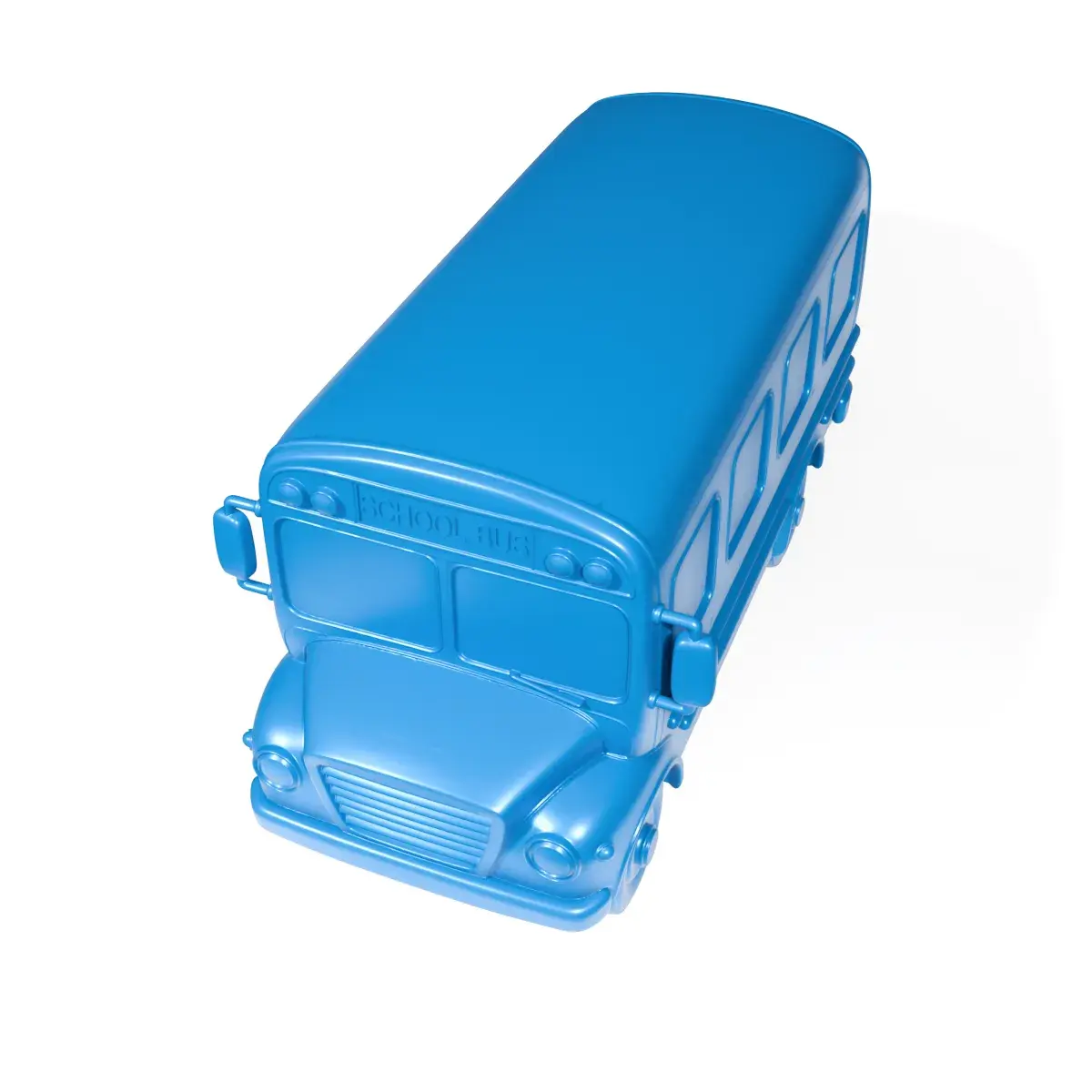Vehicles & Machinery STL Download - School bus toyby 3D Everything
