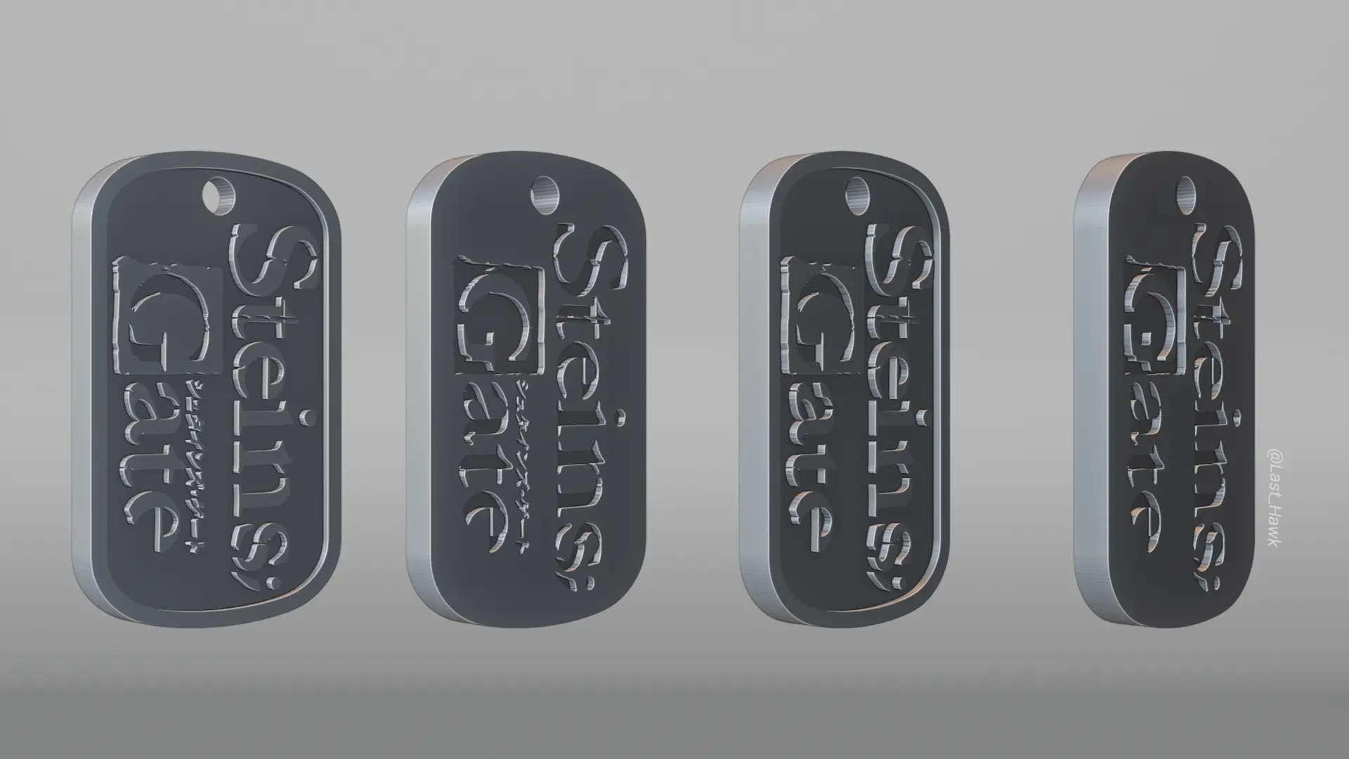 Steins Gate keychain | 3D models download | Creality Cloud